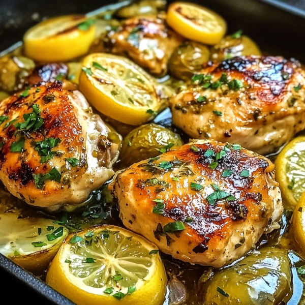 Mediterranean Lemon Chicken – Bright, Juicy & Packed with Fresh Herb ...