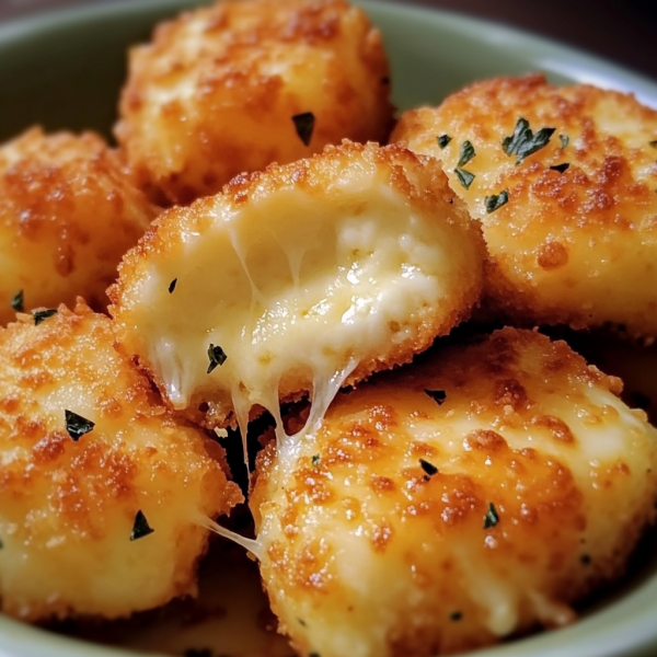 Cheesy Parmesan Mozzarella Bites – Crispy, Gooey & Irresistible ...