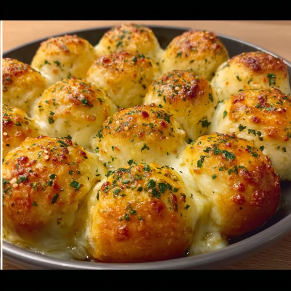 Cheese Stuffed Garlic Bread Balls – Gooey, Buttery & Irresistible ...