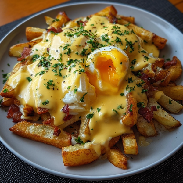 Breakfast Poutine with Hollandaise Sauce – A Comforting, Indulgent ...