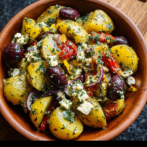 Greek Potato Salad – Vibrant, Herby & Tossed in Lemon Vinaigrette ...