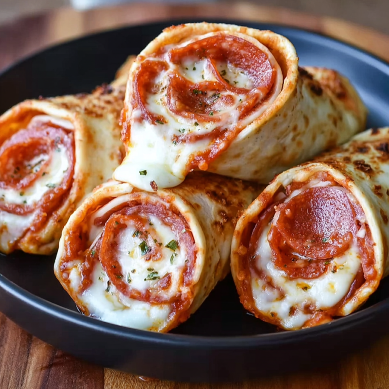 Easy Pepperoni Pizza Rollups – Cheesy, Baked & Perfect for Snacking ...