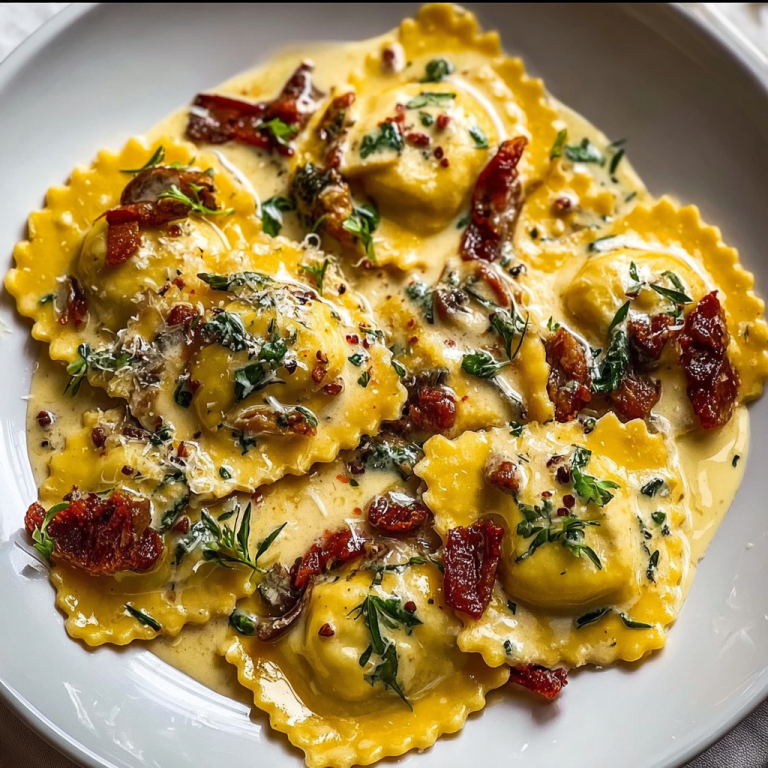 Dreamy Creamy Tuscan Ravioli – Rich & Flavorful Italian Dinner ...